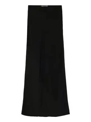 Givenchy 1990s X Alexander Mcqueen Long Palazzo Pants - Black