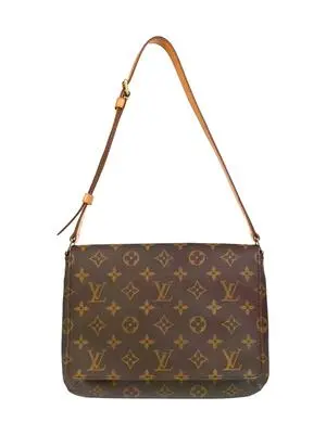LOUIS VUITTON Musette Tango Shoulder Bag - Brown