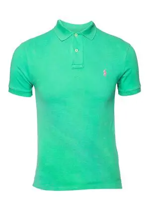 Polo Ralph Lauren Polo Ralph Lauren Vintage Cotton Piqué Polo Shirt Green