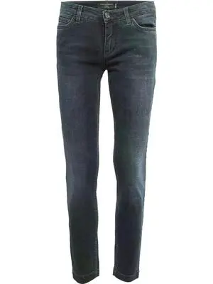 Dolce & Gabbana Logo-plaque Jeans - Black