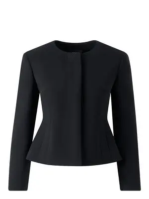Akris Harrison Wool Jacket - Black
