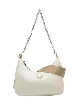 Prada Re-edition 2005 Re-nylon Satchel - White