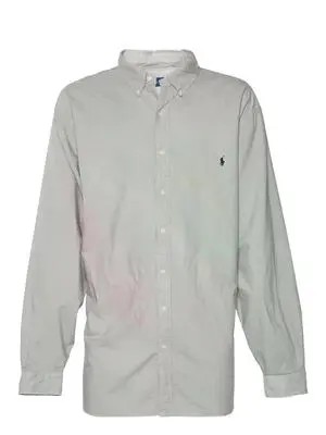 Ralph Lauren Button-up Long-sleeve Shirt Grey