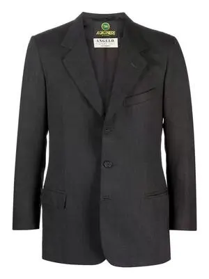 A.N.G.E.L.O. VINTAGE CULT 1990s Notched Lapels Blazer - Grey
