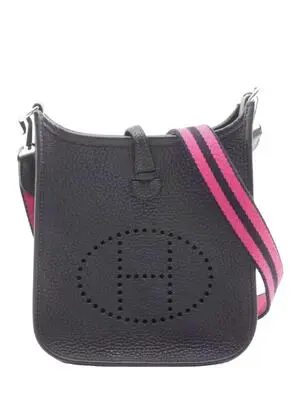 Hermès Evelyn Perforated Tpm Crossbody Bag - Blue