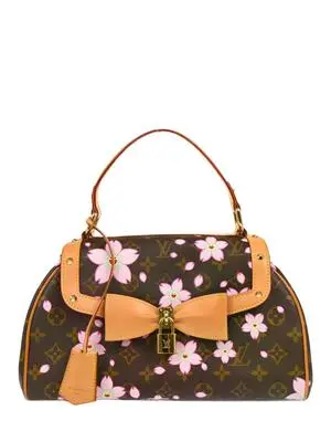 LOUIS VUITTON Takashi Murakami Cherry Blossom Pm Handbag - Brown