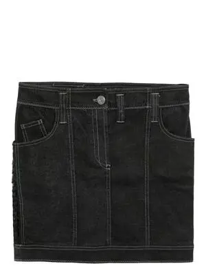 Dior 2006 Denim Skirt - Black