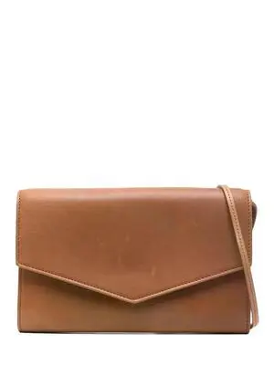 THE ROW Envelope Crossbody Bag - Brown