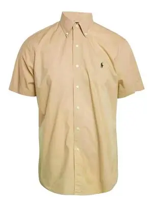Polo Ralph Lauren 2024 Polo Pony-embroidered Shirt Neutrals