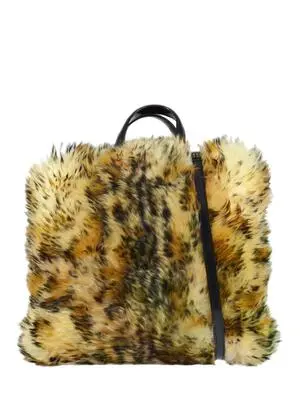 LOUIS VUITTON 2015 Animal Collection Sac Plat Two-way Bag - Brown