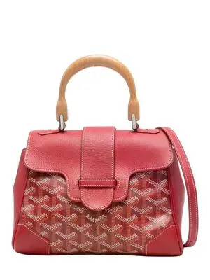 Goyard Pre-owned Mini Soft Saïgon Tote Bag - Red