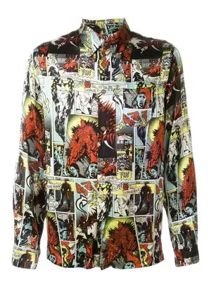 JEAN PAUL GAULTIER Comic Print Shirt - Multicolour