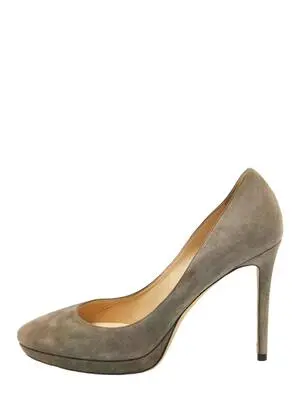JIMMY CHOO 110mm Suede Pumps - Neutrals