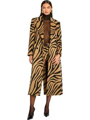 SEROYA Petal Coat - Zebra