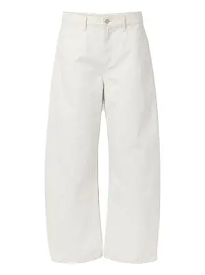 NILI LOTAN Tribeca High-Rise Barrel-Leg Jeans
