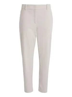 Eleventy Corduroy Trousers - White