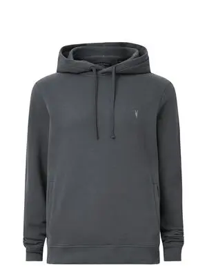 ALLSAINTS Organic Cotton Ramskull Hoodie - Grey