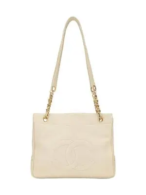 CHANEL Caviar 'CC' Tote Medium
