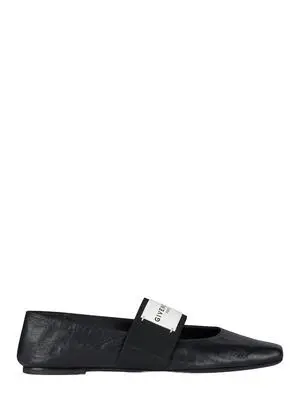 Givenchy Sliced Square Ballerinas - Black