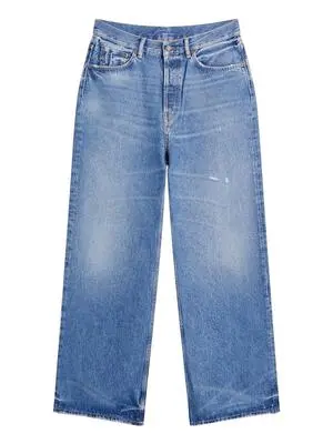 Acne Studios 2021 Vintage Wash Denim Jeans - Mid Blue