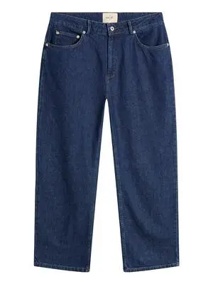 Folk Barrel Leg Pant - Slub Denim