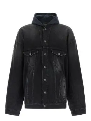 Balenciaga Hybrid Jacket - Black