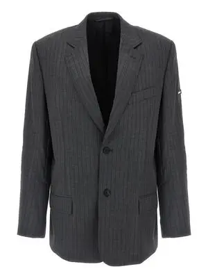 Balenciaga Wool Blazer - Gray