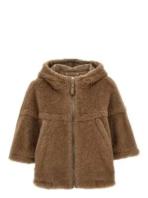 Max Mara Petalo4' Cape - Brown