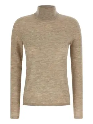 Max Mara Meana Turtleneck Sweater - Beige