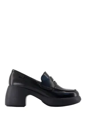 Camper Thelma Ii Leather Loafers - Black