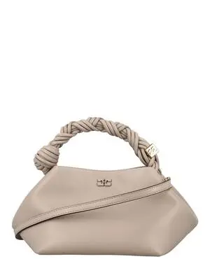 GANNI Ganni Bow Bag Small Oyster