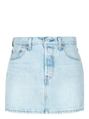 LEVI'S Five-pocket Denim Skirt - Light Denim