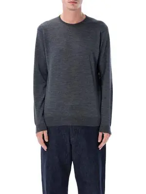 John Smedley Lundy Merino Wool Jumper - Charcoal