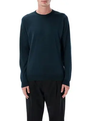 John Smedley Lundy Merino Wool Jumper - Richardson Green