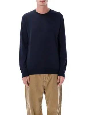 John Smedley Lundy Merino Wool Jumper - Midnight