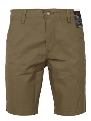 LEVI'S Cotton Shorts - Verde Oliva