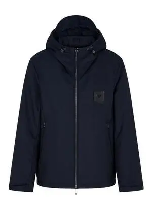 EMPORIO ARMANI Nylon Jacket With Hood And Visor