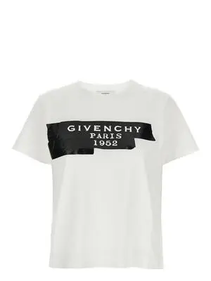 Givenchy Tape T-shirt - White/black