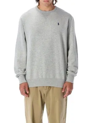 Polo Ralph Lauren Cotton-blend Fleece Crewneck Sweatshirt - Andover Grey