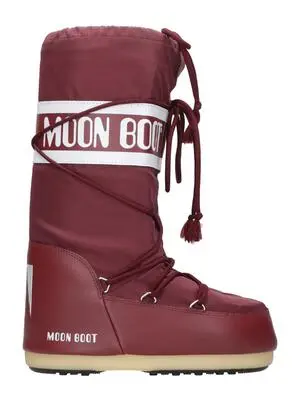 Moon Boot Nylon Boots - Bordeaux