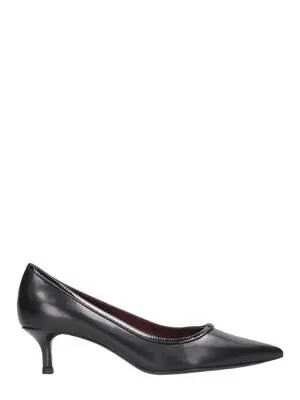 TORY BURCH Pointed Toe Pumps With Double T Buckle
