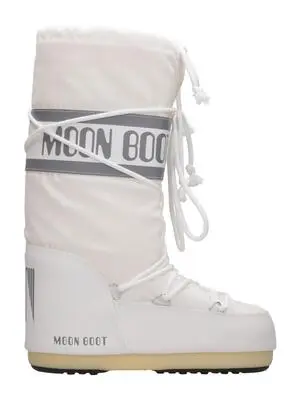 Moon Boot Nylon Boots - White