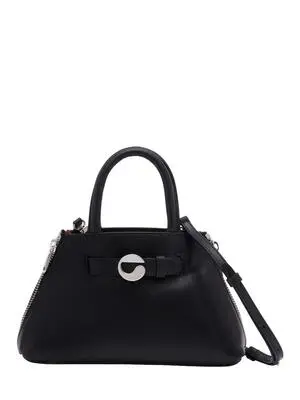 Coperni Mini Data Leather Bag - Black