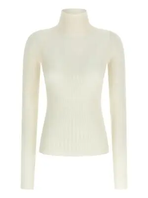 Sportmax Niagara Turtleneck Sweater - White