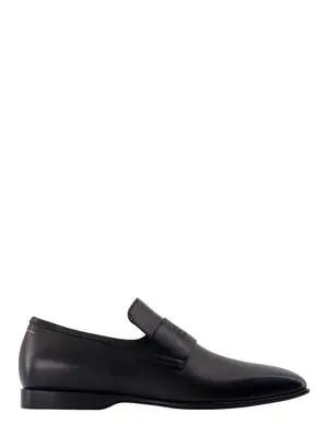 MAISON MARGIELA Leather Loafers - Black