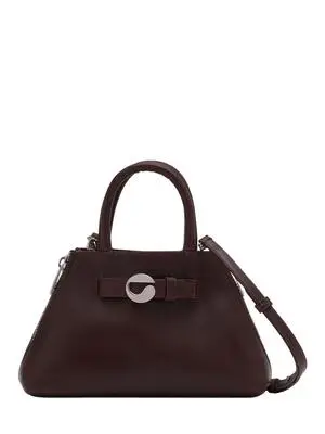 Coperni Mini Data Leather Bag - Brown