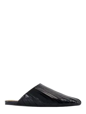 Marni Sabot Leather Sandals - Black