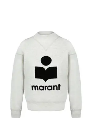 Isabel Marant Moby Gz Cotton Hoodie - White