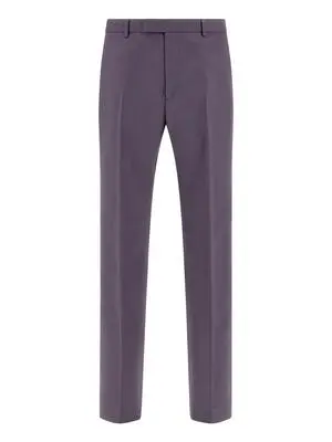 Gucci Tailored Wool Trousers - Purple