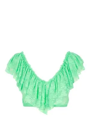 ANIYE BY Lace Top - Mint Green